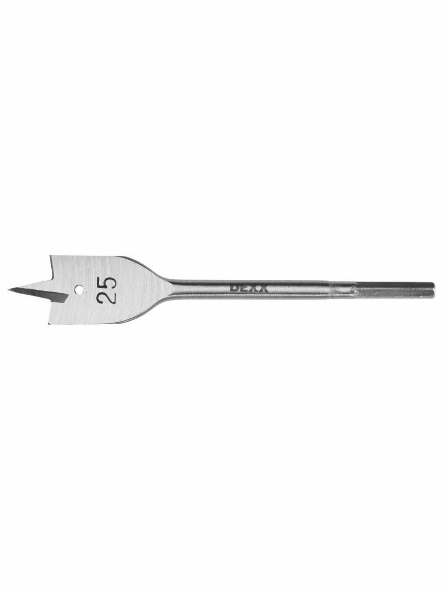Сверло перовое, HEX, 25 x 152 мм, по дереву, DEXX