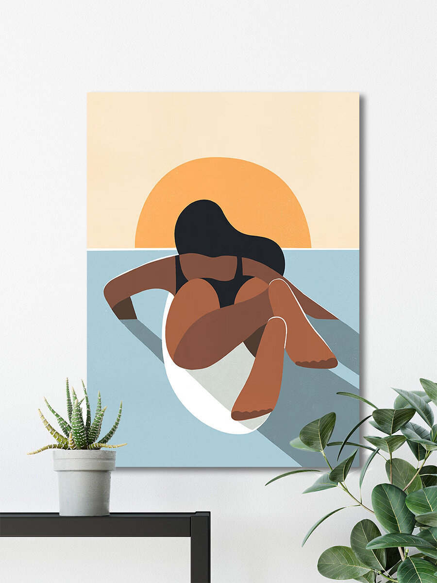 Модерн / Минимализм, современная картина / на стену в комнату, 30х40 см.