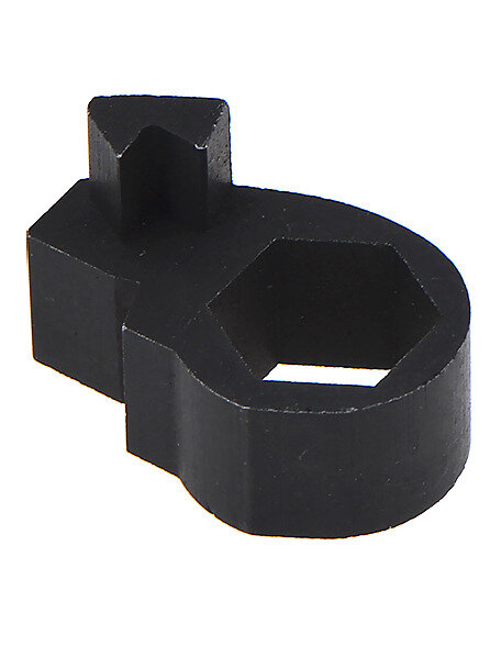 Втулка рычага управления желобом (пластик, под 6-ти гранник) для снегоуборщика FORZA T AC-F 1300ET