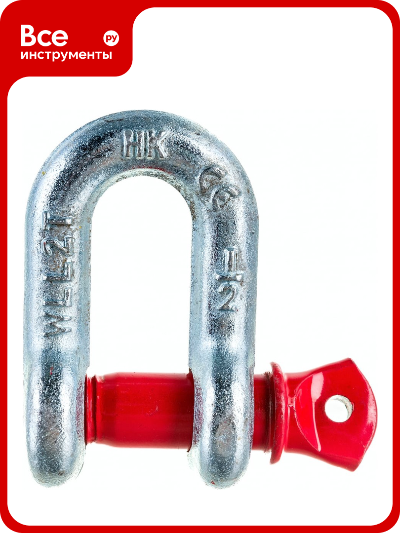 Прямая скоба TOR 2,0 т, тип G210 123205