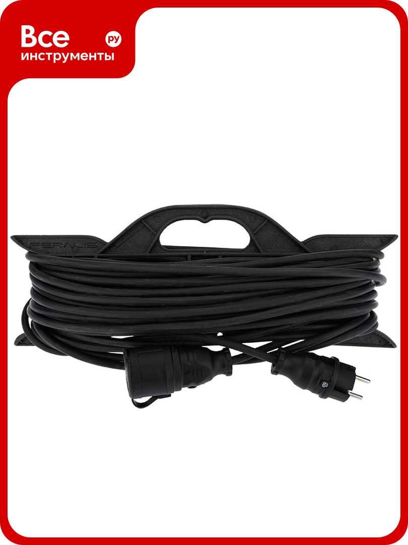 Удлинитель шнур на рамке REXANT КГ 3х1.5, морозостойкий, с заземлением, IP44, для тяжелых условий эксплуатации