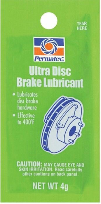 Смазка Ultra Disc Brake Lube для тормозных систем 4 гр Permatex 09977