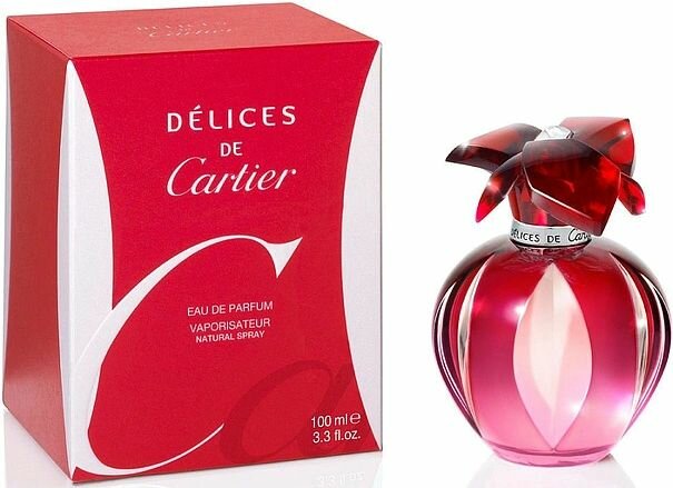 Cartier delices de cartier 100ml парфюмерная вода женская