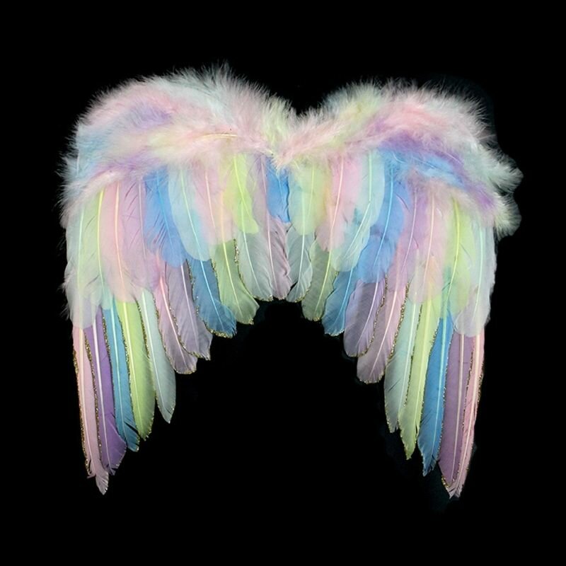 Крылья из Радужных Ангельских Перьев-Wings