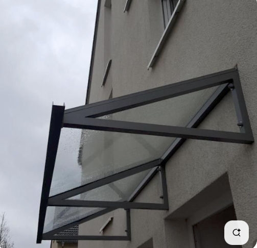 Кронштейн козырька "Стальной Уют", металл, полимерная порошковая краска, длина 94 см 1 шт