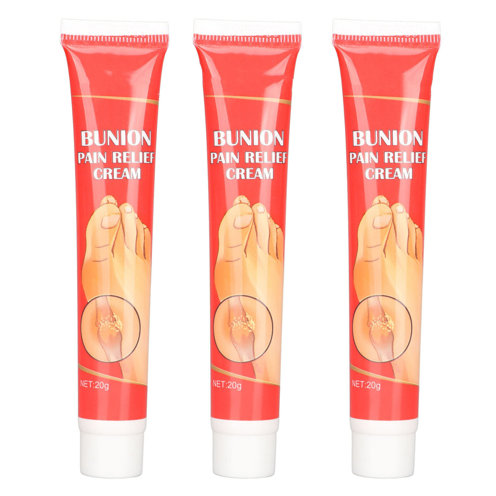 Шт. по 0,7 унции крема для снятия отека пальцев ног с травяным экстрактом, портативный крем для снятия отека пальцев ног, суставов, поясницы и коленей.