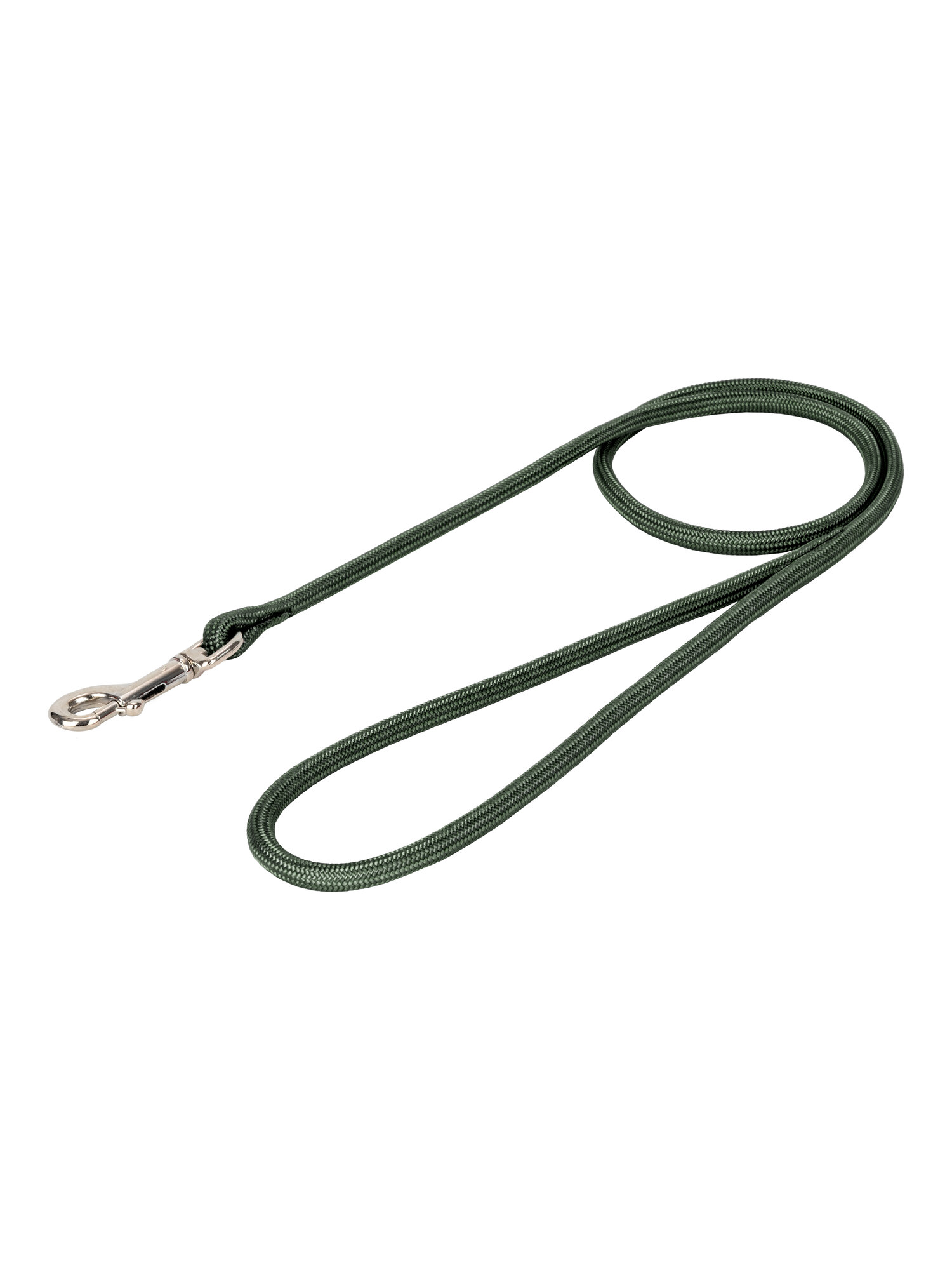 Поводок для собак с карабином ZooOne круглый, ширина 6 мм, длина 80 см, нефрит, 73-0905