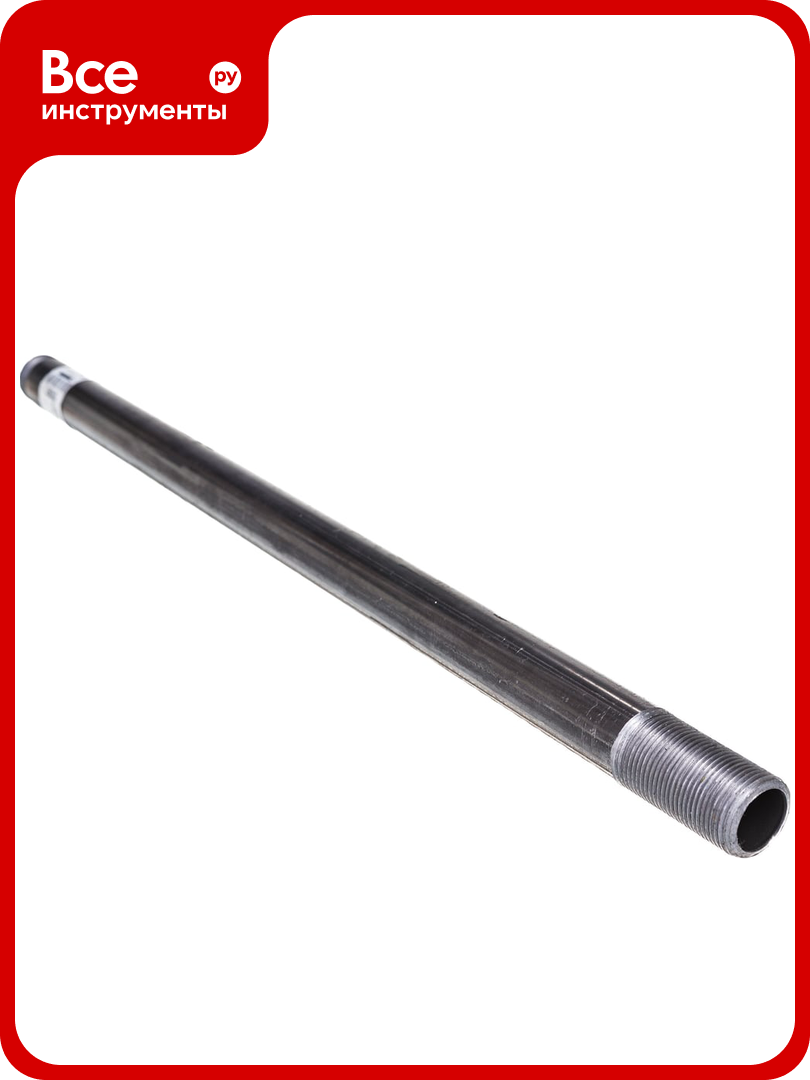 Стальной сгон дтрд ДУ-20 мм, L-500 мм Толщина стенки 2,8 мм 20500, соединения водогазопроводных труб