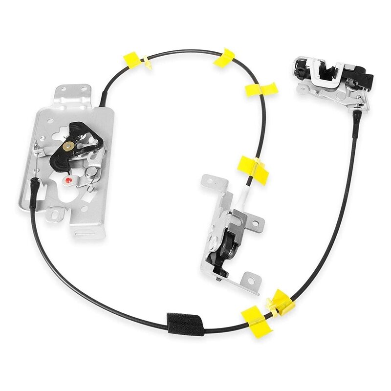 Защелка замка задней двери тросом MyPads, 6L3Z18264A01B 8L3Z18264A01B, совместим с 2004-2008, удлиненная кабина, левая
