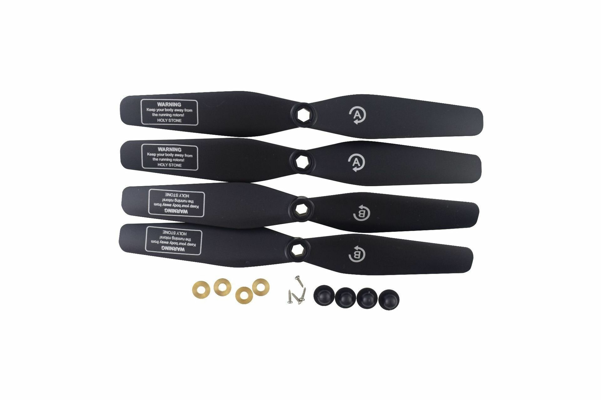 Лопасти MyPads для квадрокоптера SJRC S20W, S30W, Holy Stone HS110D, HS120D