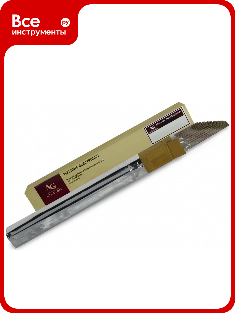 Электроды E 309L-16 3.2x350 мм, 2 кг VAC-PAC AG A-3-309L16-32-2, 3.2x350 мм