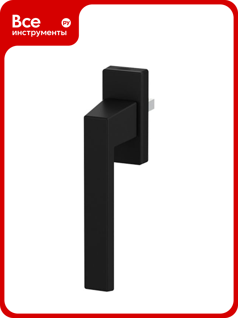 Ручка оконная DORF TALLINN, алюм, 8-ми позиционная, 35 мм штифт, черная 170.9005. м35.45D/УП