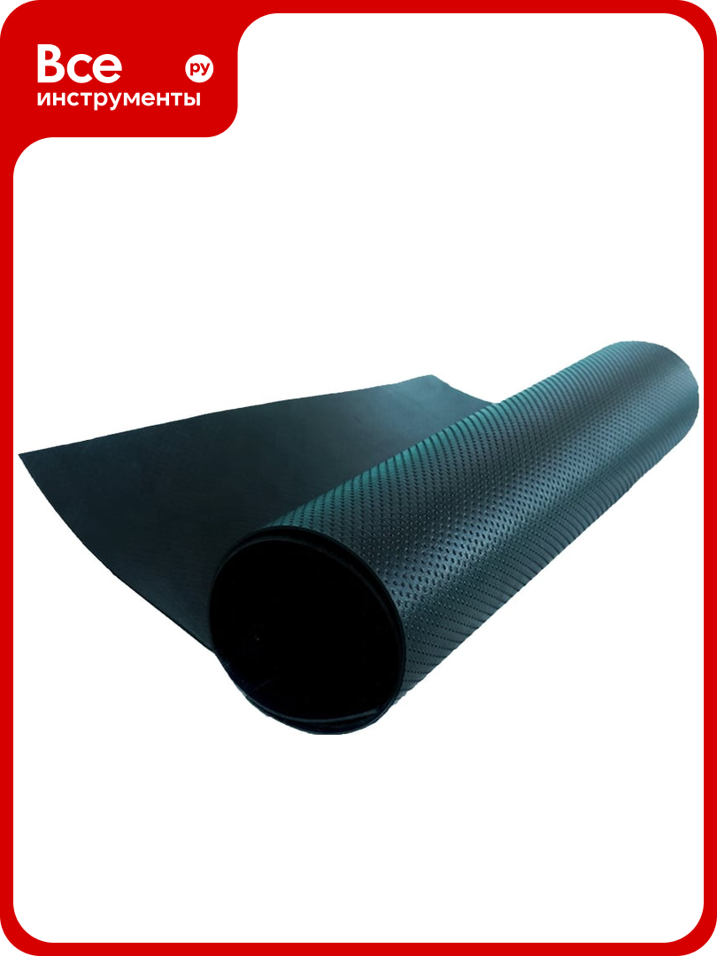 Геомембрана текстурированная геокаркас ГММ HD Textured R-S 1,1, (1x10 м, черная), 4673726848292