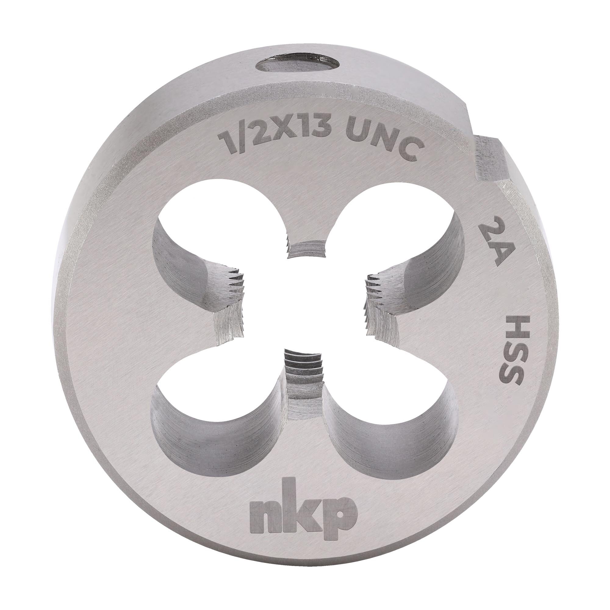 Плашка дюймовая NKP UNC 1/2"-13 HSS DIN22568 38x14мм 245120N