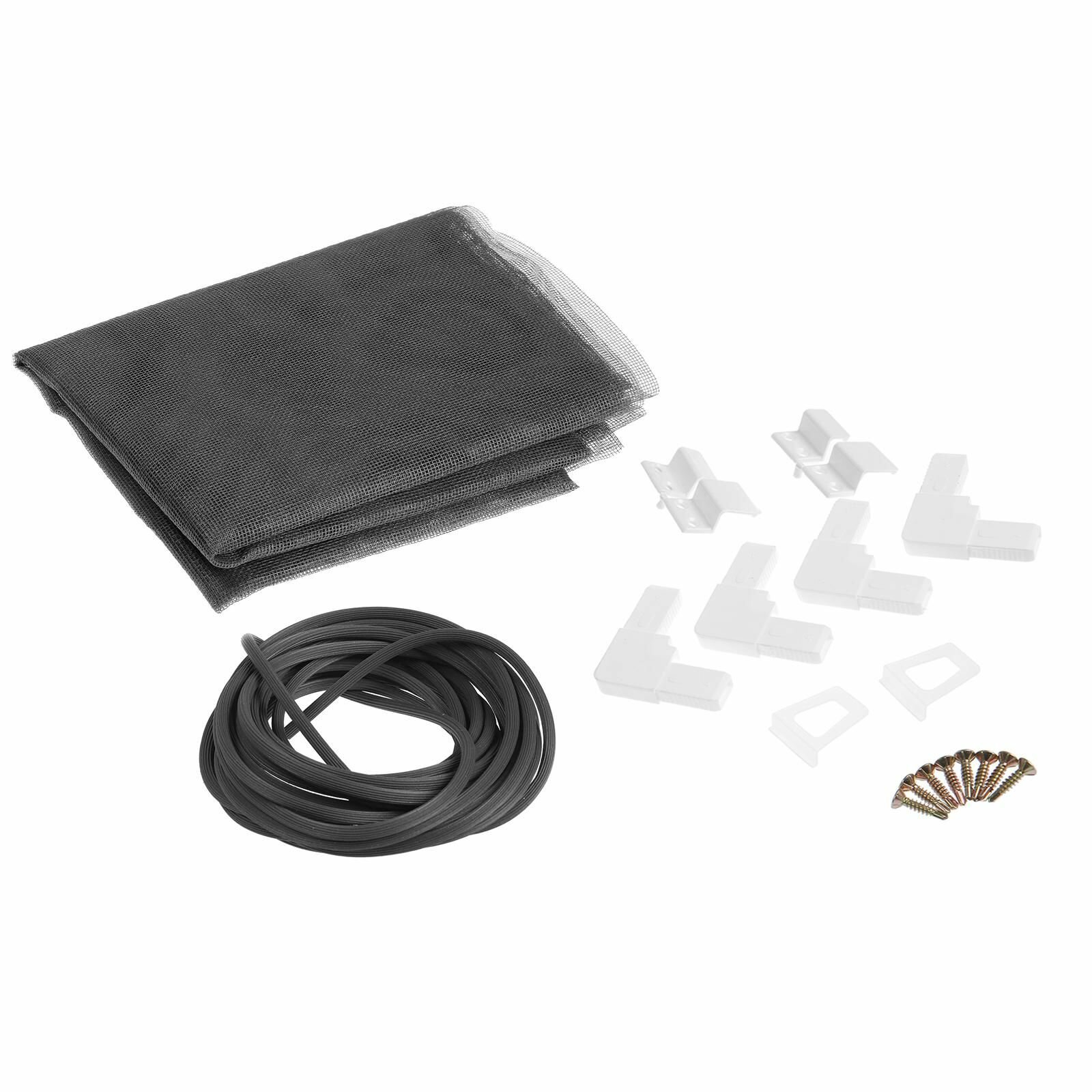 Набор для ремонта оконной москитной сетки тундра, сетка 2 1.4 м