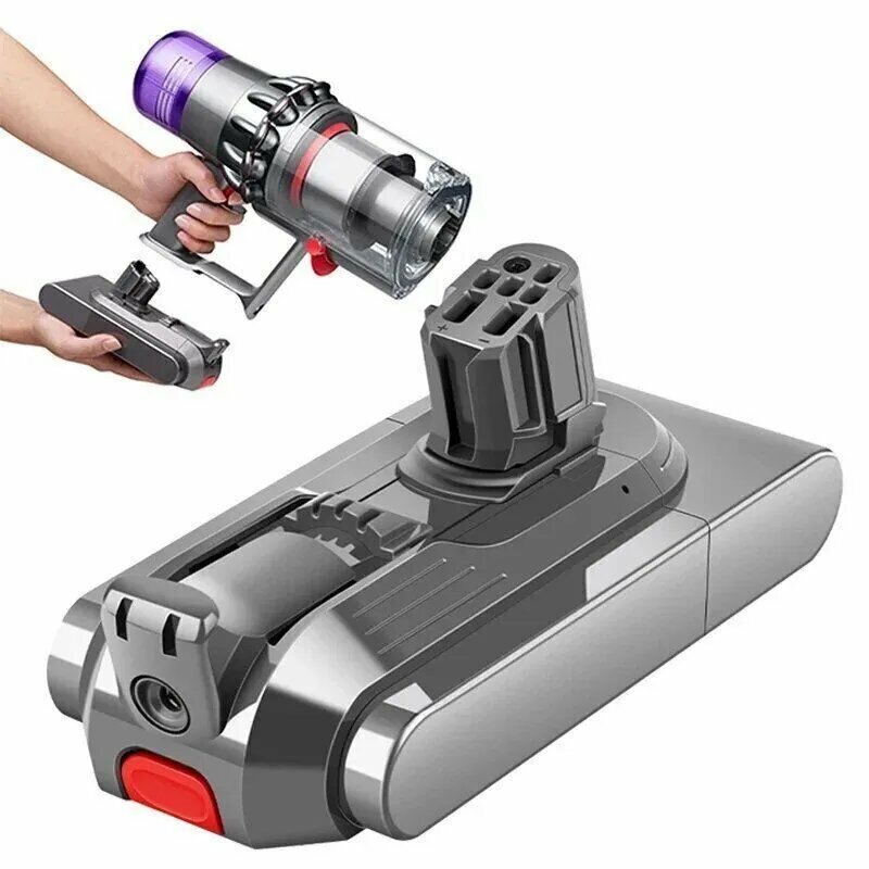 4000mAh Аккумулятор для пылесоса Dyson V12 Аккумулятор V12 Detect Slim Dyson SV20, SV26, SV30, SV34, SV35, SV46 ,965470-01