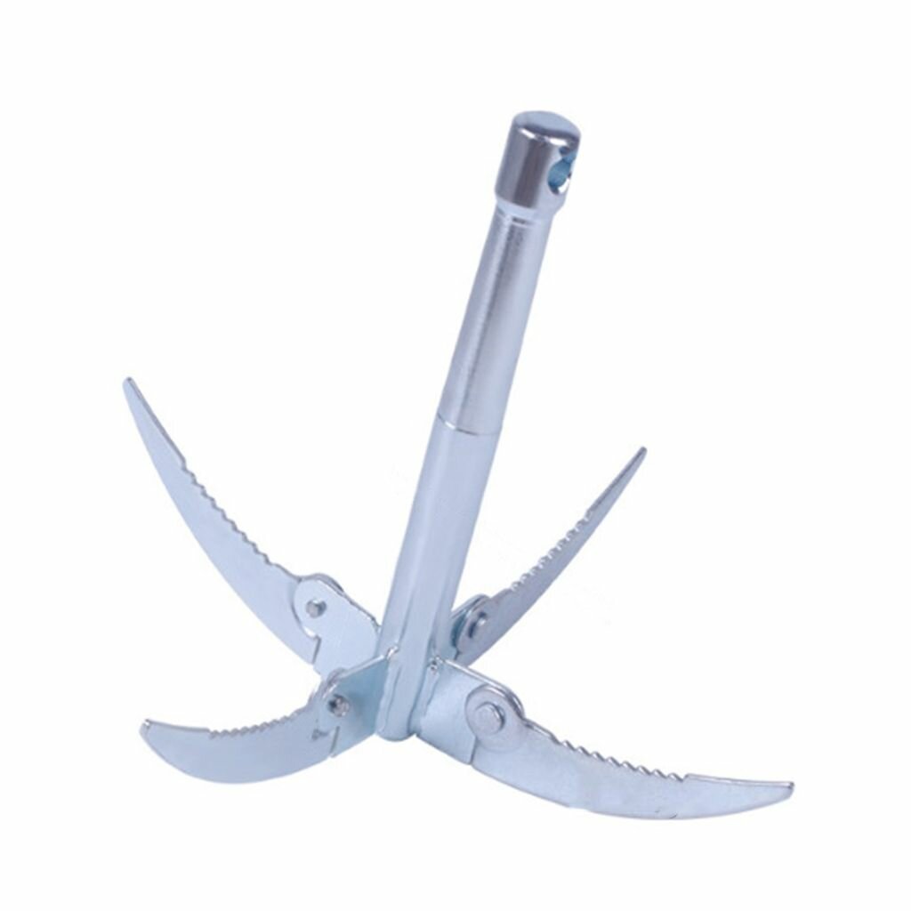 Складная газонокосилка для удаления корней, 4 якоря с когтями, серпы, водных растений