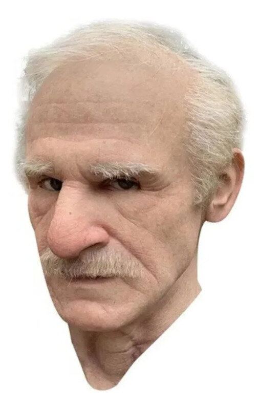 Маска старика, 3d реалистичный латекс на Хэллоуин