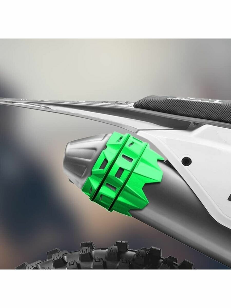 Накладка на глушитель мотоцикла, питбайка защитная