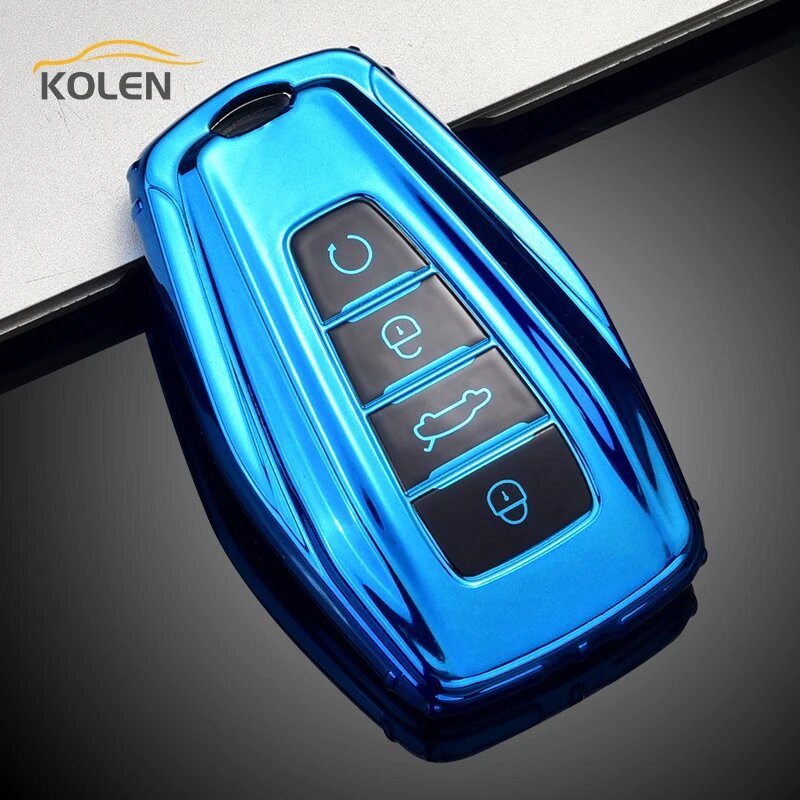 Чехол для ключа Geely Coolray, Blue only case