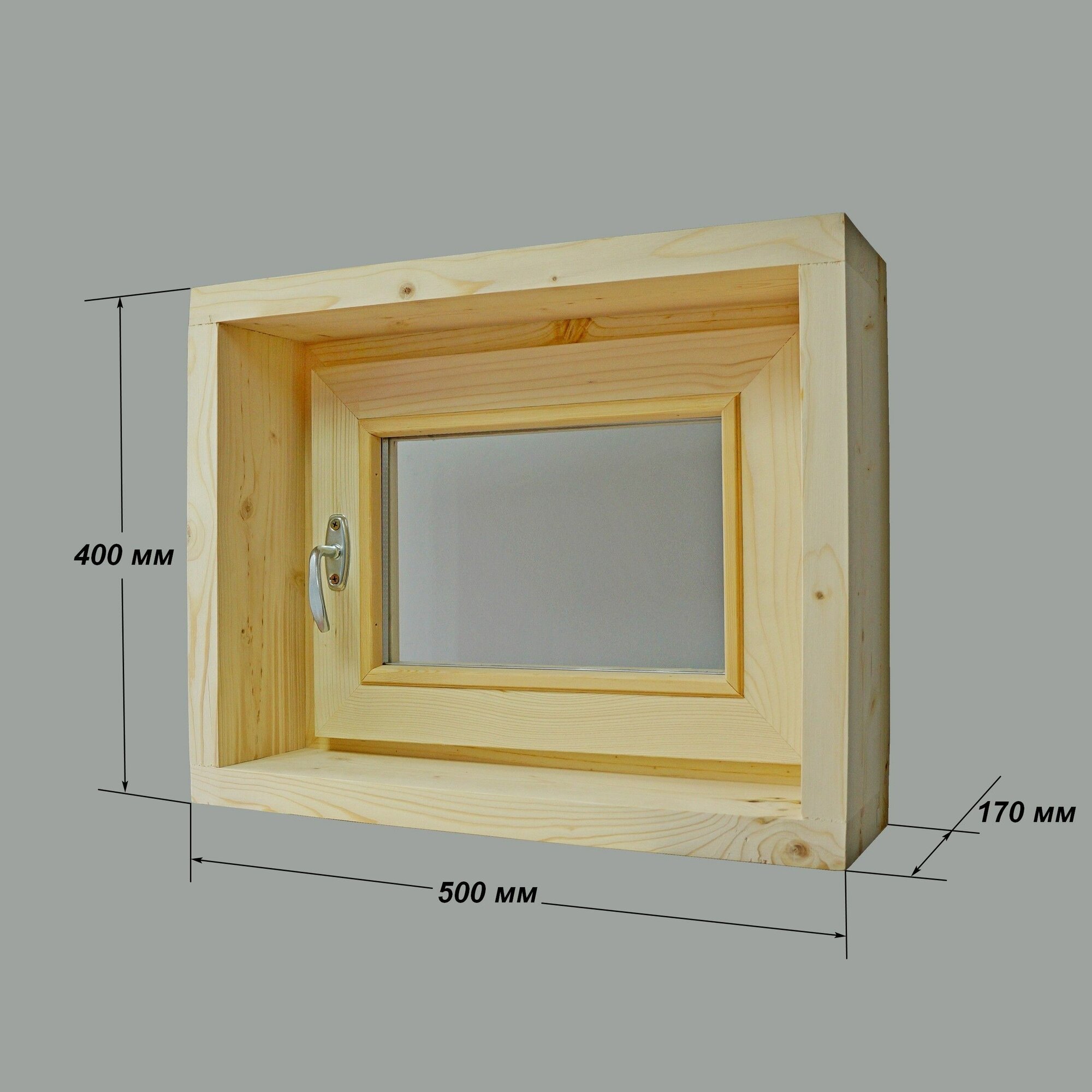 Деревянное окно