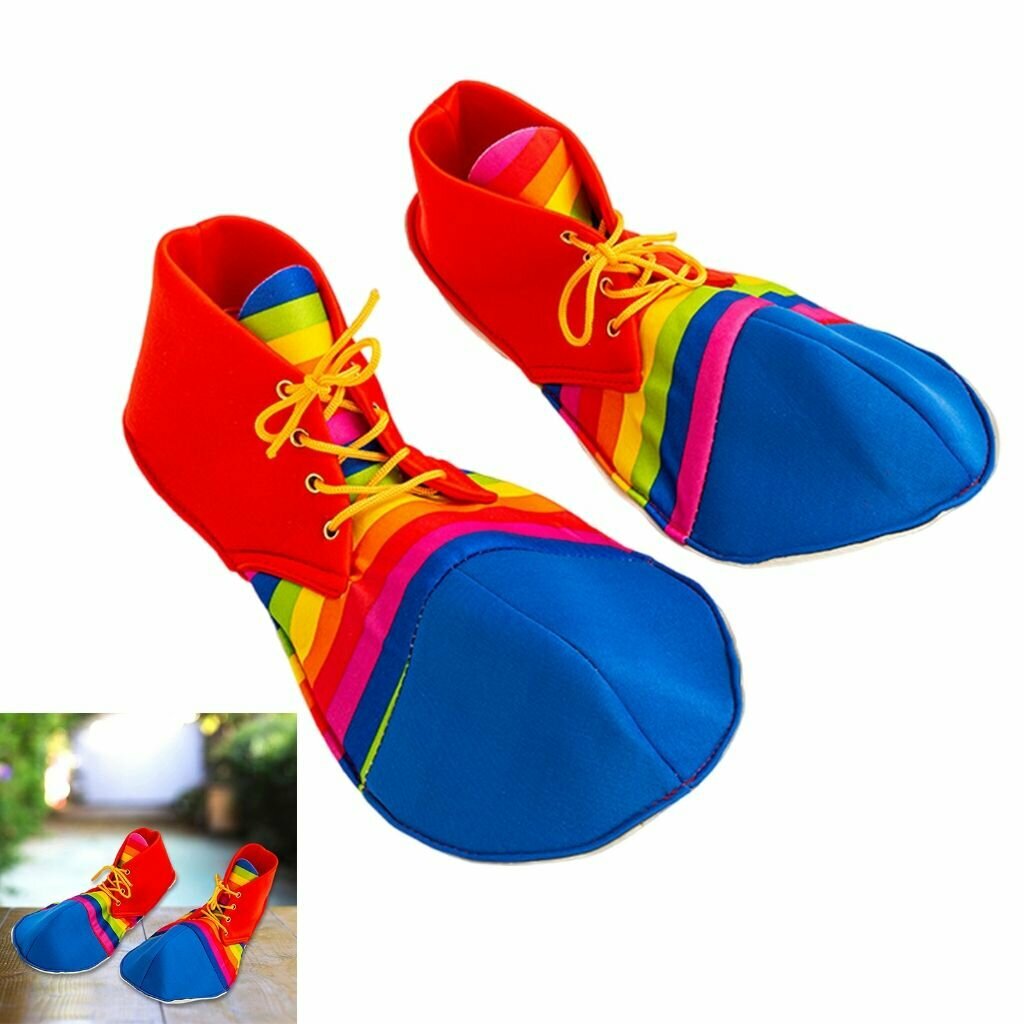 Бахилы для обуви Rainbow Clown-В Горошек-Средний