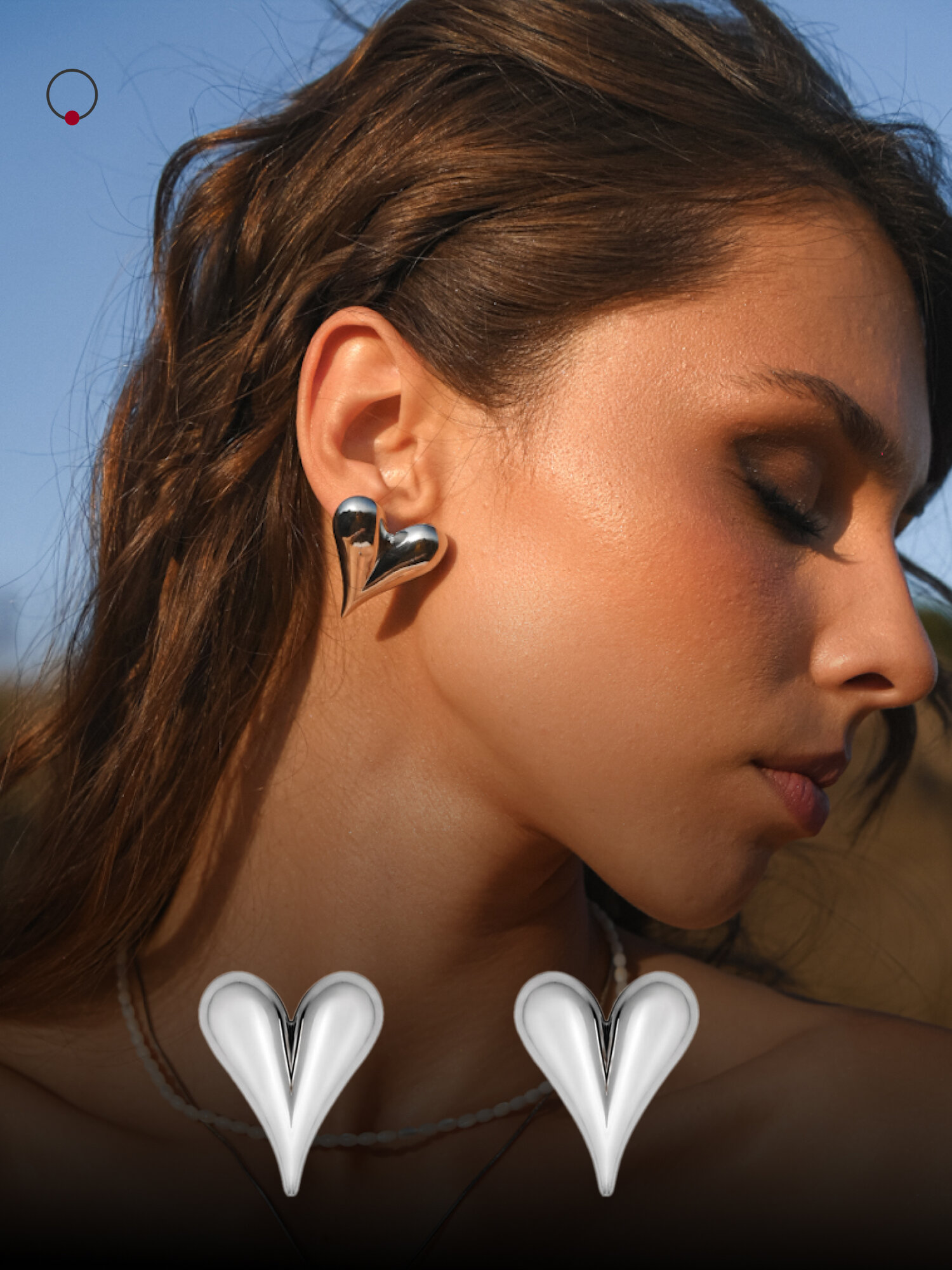 Серьги пусеты