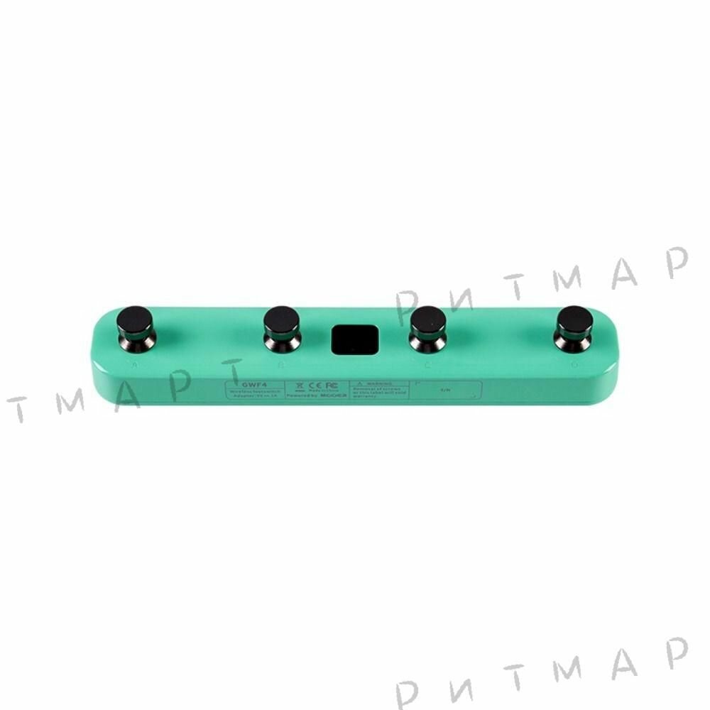 Mooer GWF4 Беспроводной футсвитч переключатель педаль контроллер для Prime P1 Smart Guitar Pedal и Gtrs электрогитары