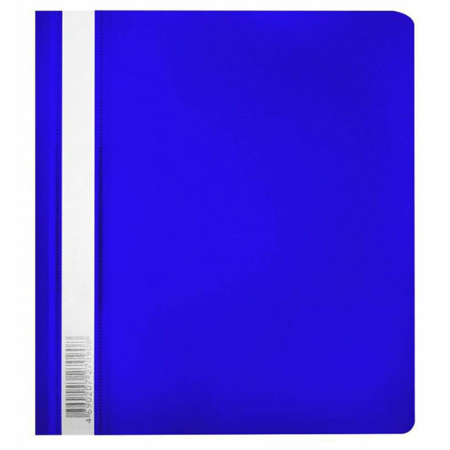 Скоросшив. пласт. А5 прозр. верх. синий Люкс , 0.14/0.18