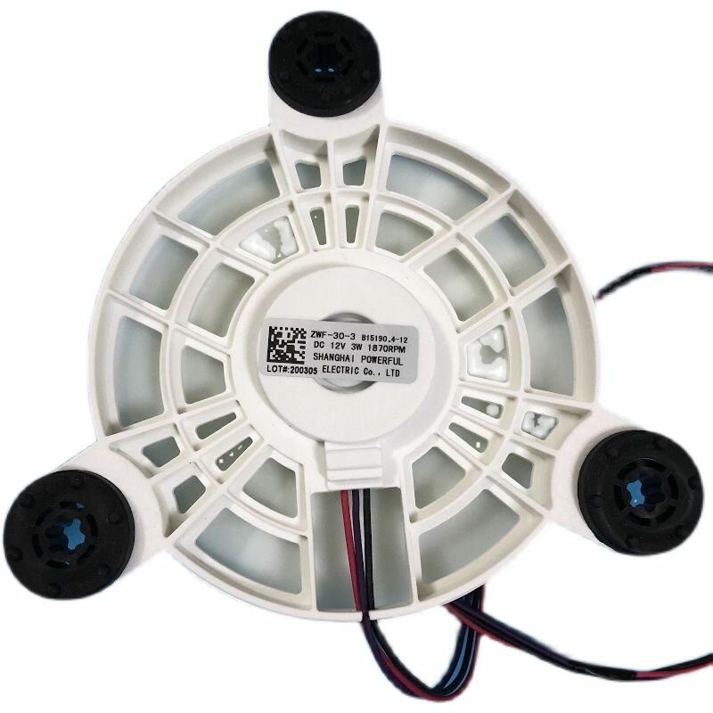 Новый холодильник детали вентилятор двигателя ZWF-30-3 DC12V 2.5W 1870 RPM Трехпроводный охлаждающий вентилятор