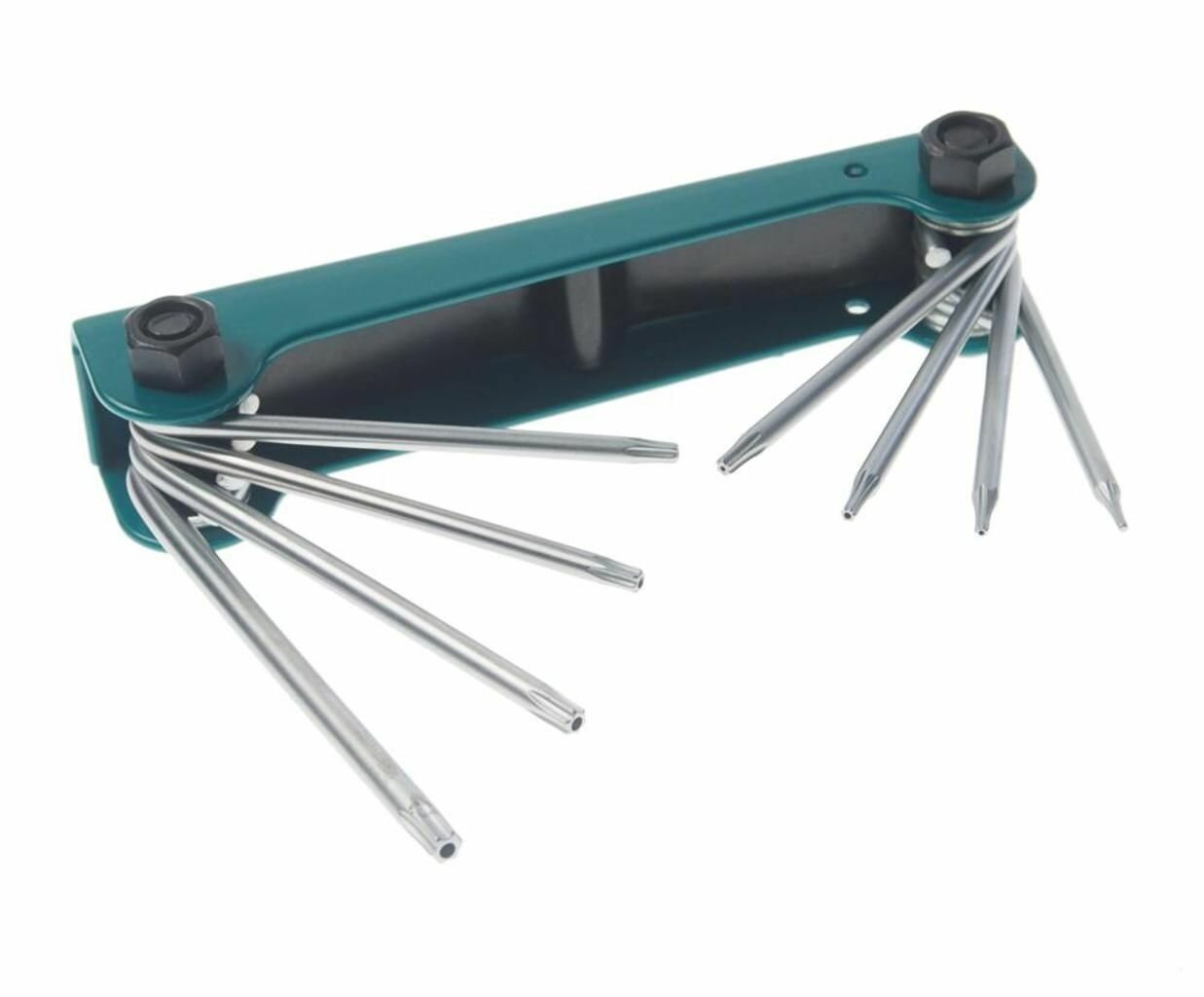 Набор ключей торкс TORX T5H-T10H, арт RF5087TF ROCKFORCE