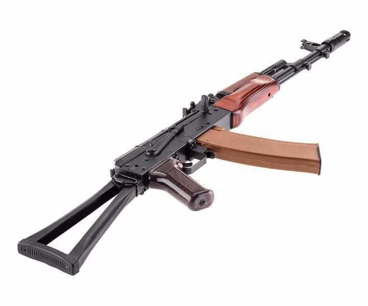 Страйкбольный автомат LCT АКС-74Н, дерево (LCKS74) AEG