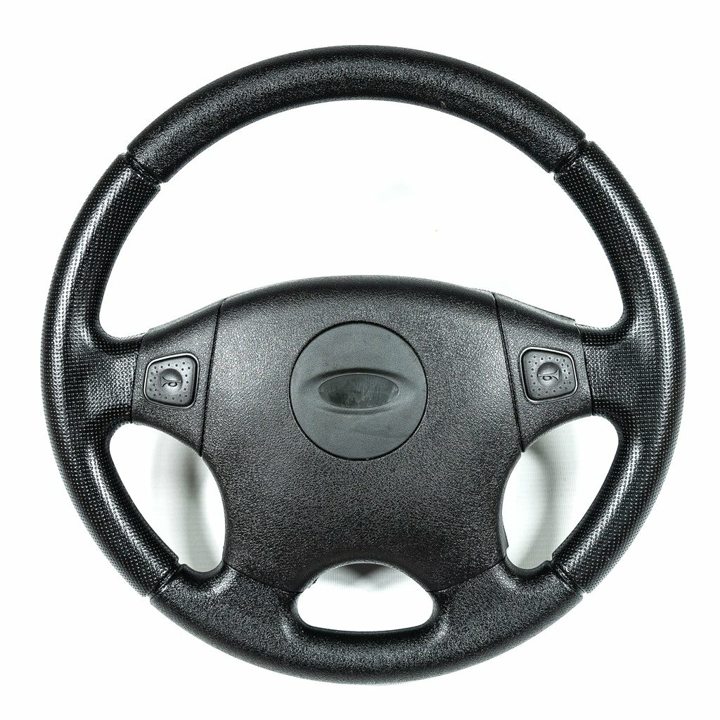 Руль (колесо рулевое) с сигналом в сборе без эмблемы Лада 4х4 Нива (для ВАЗ 2121-21214)