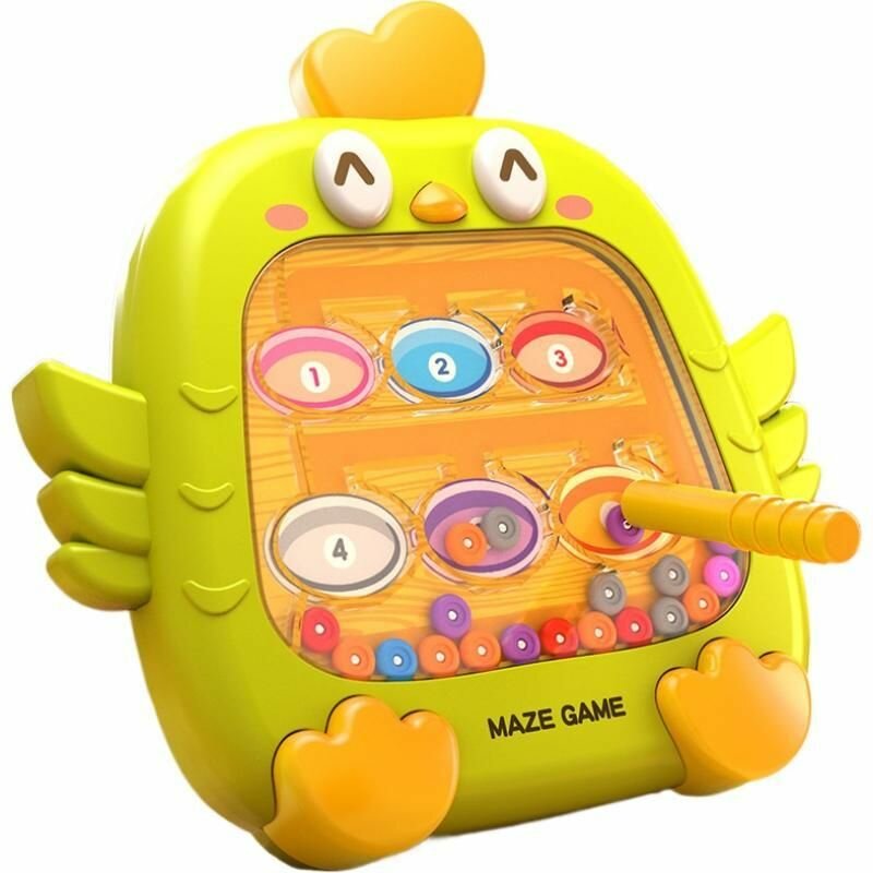 Детская развивающая игрушка-лабиринт с магнитными шариками