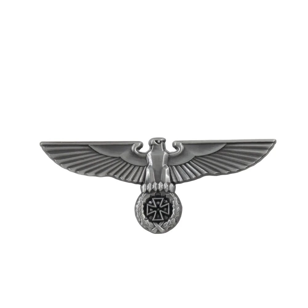 Брошь с тотемом в виде орла, металлическая брошь, серебряный декоративный значок в стиле ретро, креативное украшение, поделки