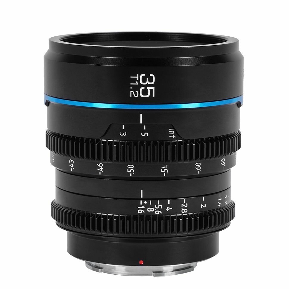 Объектив Sirui Nightwalker 35mm T1.2 S35 X-mount Чёрный