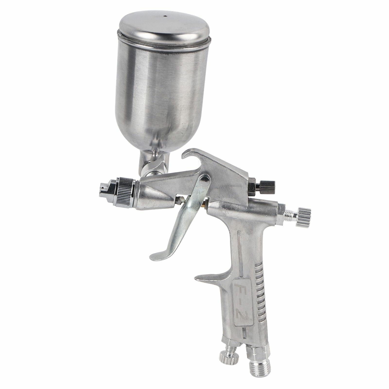 F-2 0,5 мм калибр 125 мл Пневматический краскопульт с гравитацией + аксессуары