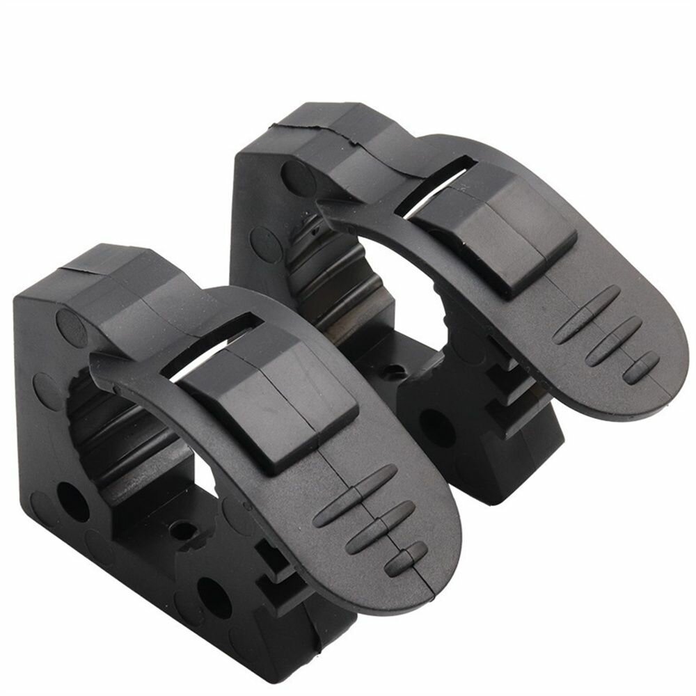2Pcs резиновый быстрый крепежный зажим для автомобильного прицепа RV 1,18 "-1,42" Диаметр