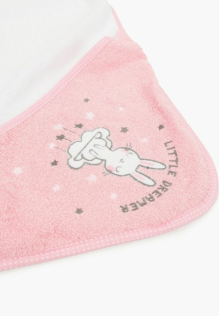 Уголок-полотенце с капюшоном после купания 70х70 см.