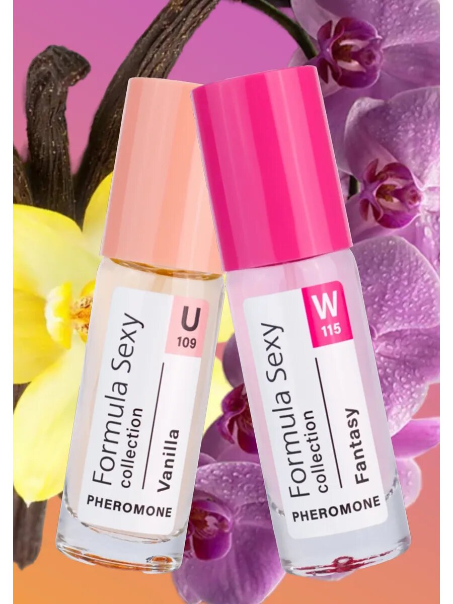 Набор Духи Formula Sexy Vanilla + Fantasy , женские, 2 шт х 30 мл