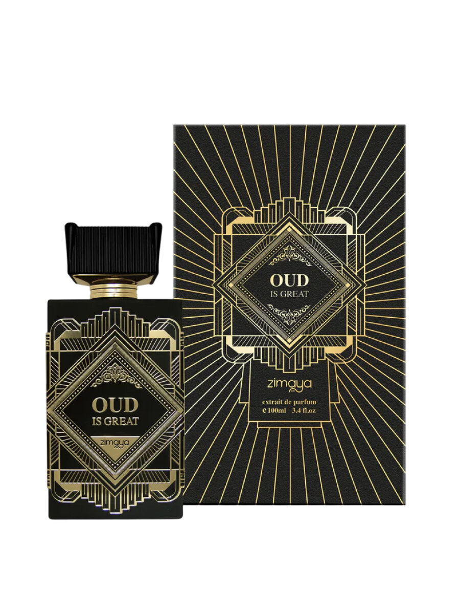 Духи Zimaya "Oud Is Great", унисекс, пряный аромат, флакон 100мл