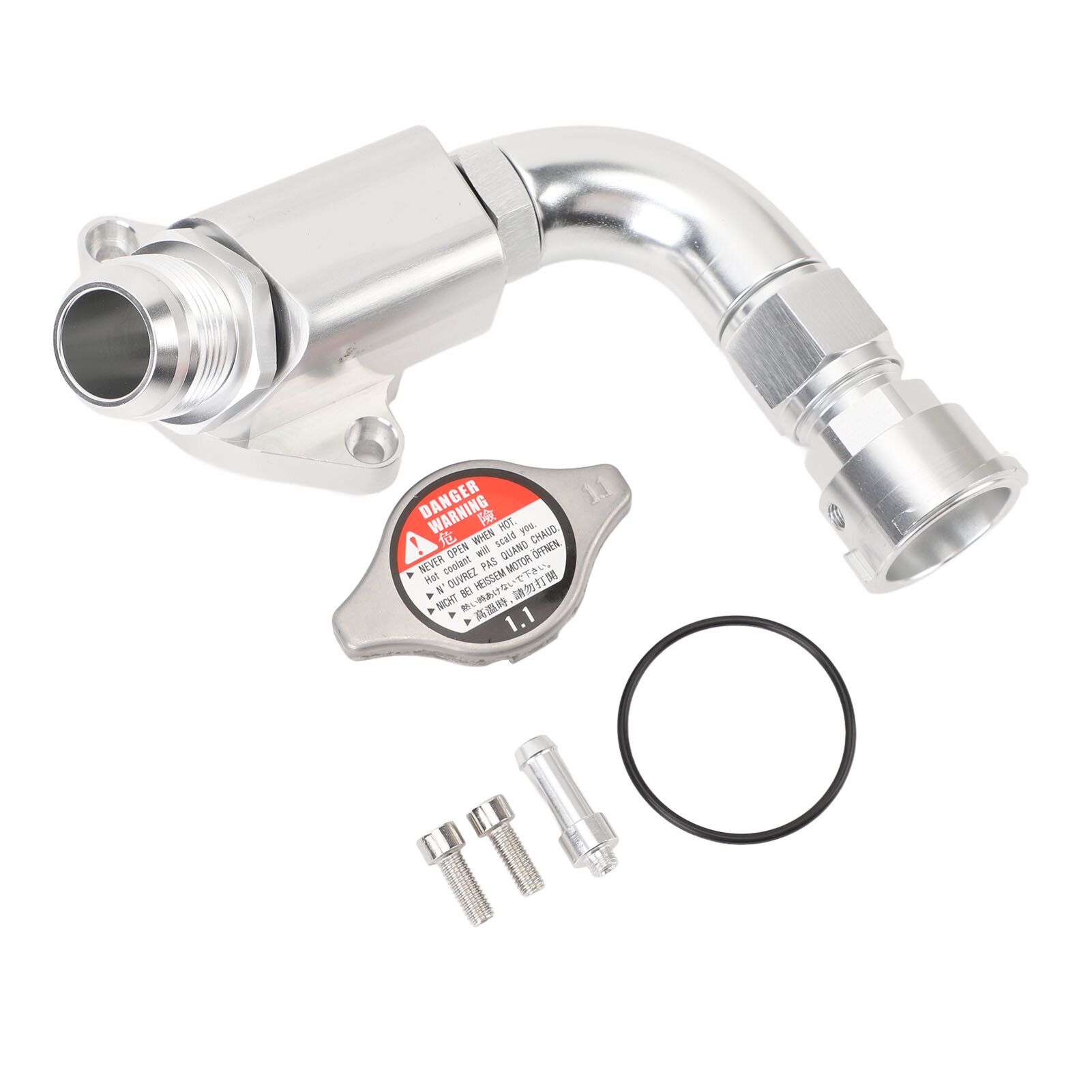 Верхняя заливная горловина корпуса охлаждающей жидкости 16AN разъем радиатора заливная горловина охлаждающей жидкости с крышкой радиатора 1,1 бар для головок B16 B18C5 типа R