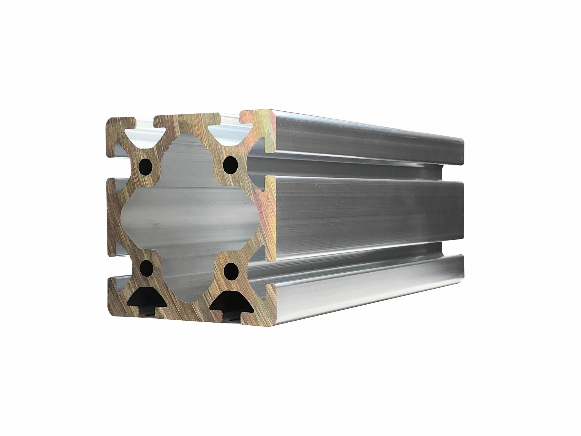 Профиль конструкционный 80х80H паз 8мм (Без покрытия) / 500 мм - 2 шт / соберизавод