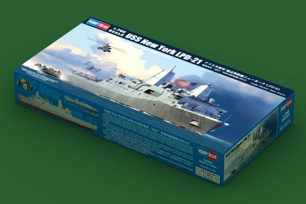 HOBBYBOSS 1/700 83405 Scale Корабль ВМС США Боксер LHD-4 Модельный комплект Корабль