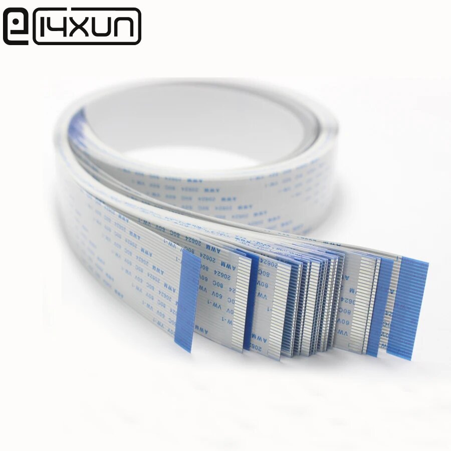 EClyxun гибкий плоский кабель FPC 0,5 мм 800 мм 10P, A the same side