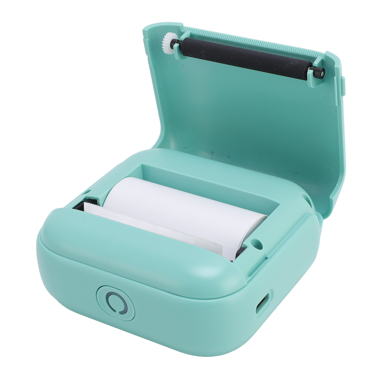 Маленький термопринтер BT 203dpi портативный карманный принтер для печати фотографий счетов принтер для неверных вопросов зеленый