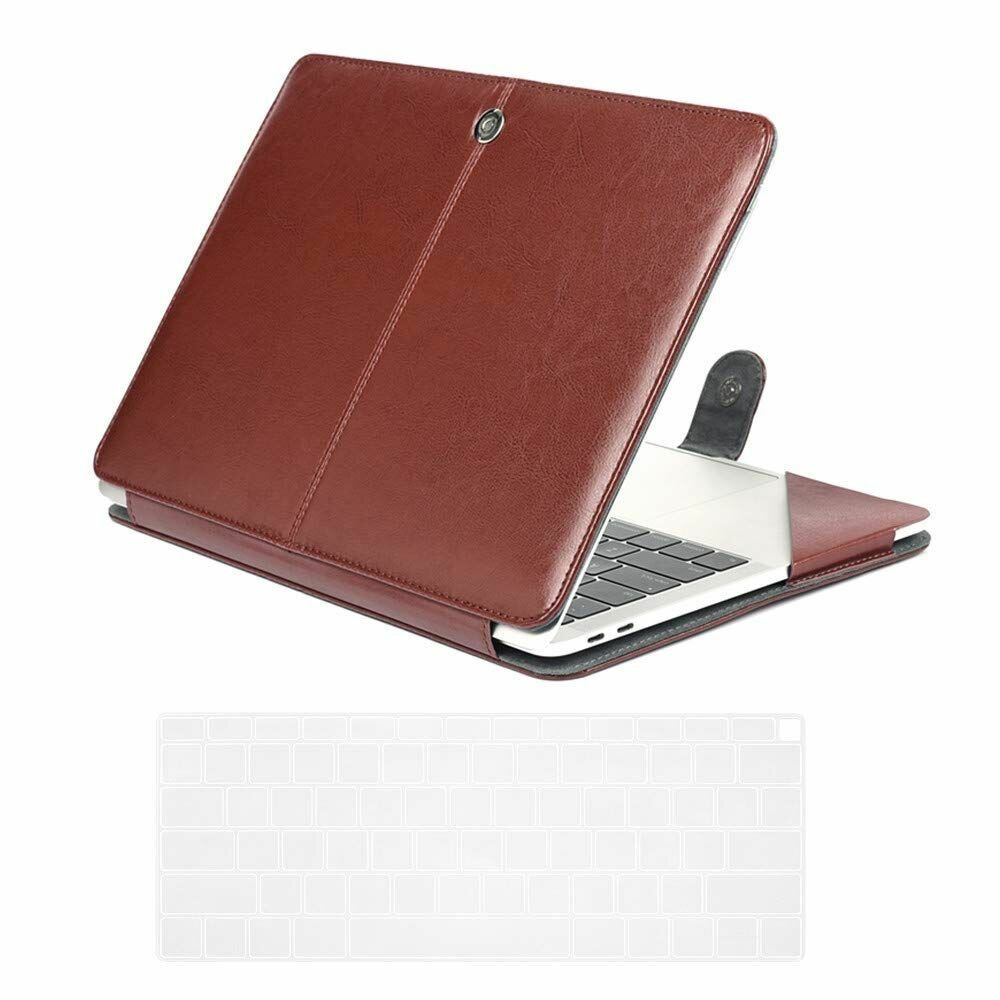 Для MacBook Pro 13-дюймовый чехол модели M1 / M2 A2338 A2251 A2289 2020 2021 2022 Кожаный чехол для ноутбука из искусственной кожи с прозрачной обложкой.1216-ROMIKY