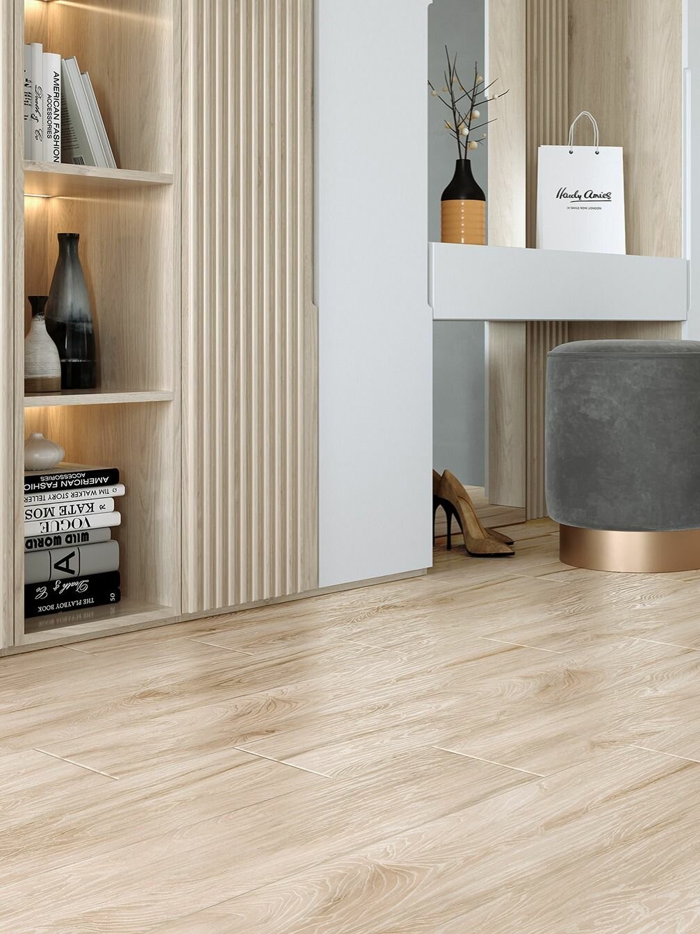 Керамогранит под дерево ALMA CERAMICA ASHTON GFA92ATN40R матовый 200x900