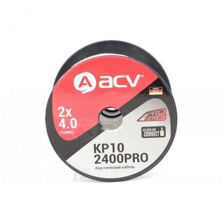 Акустический кабель ACV KP10-2400PRO 12AWG/10м (2x4.0)
