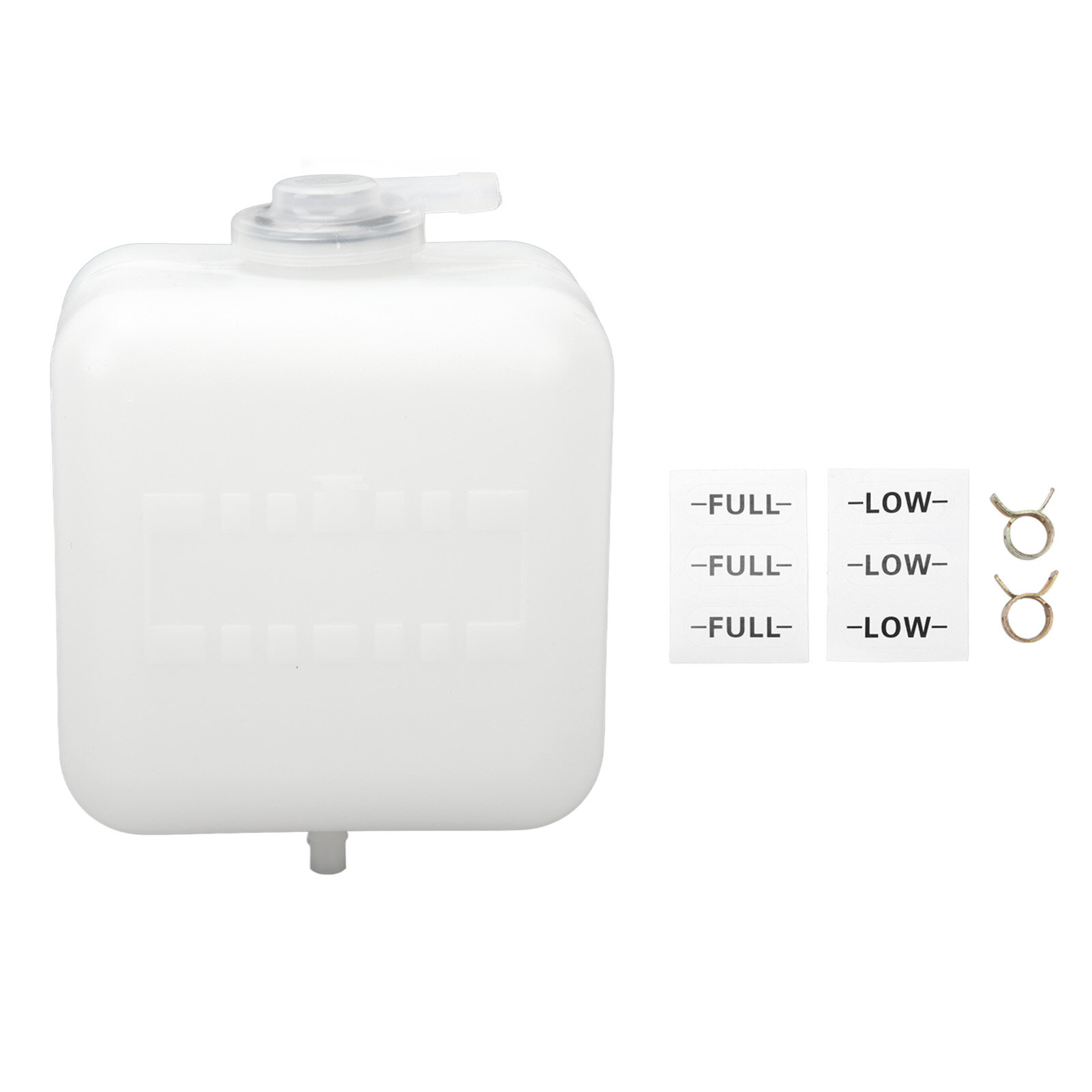 Бак для охлаждающей жидкости с креплением, предотвращающий утечки, универсальный расширительный бак для автомобилей, материал ABS